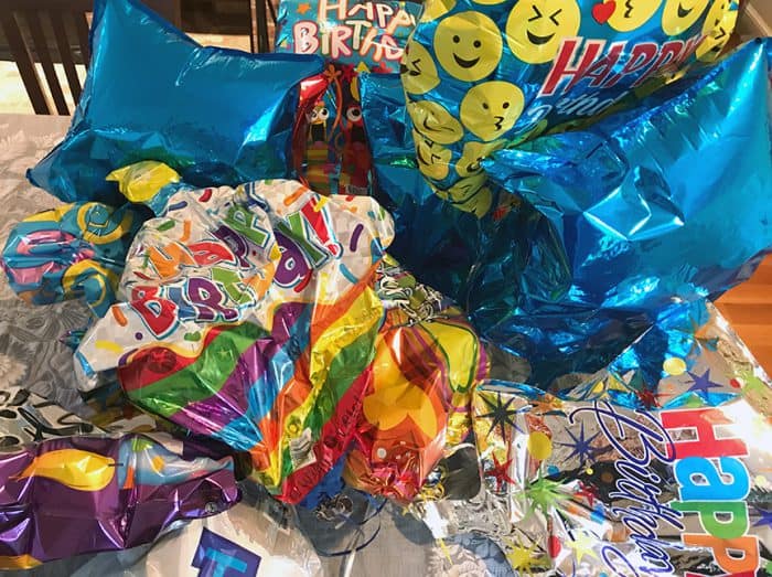 Recycle Wilted Mylar Balloons | GardenLady.com
